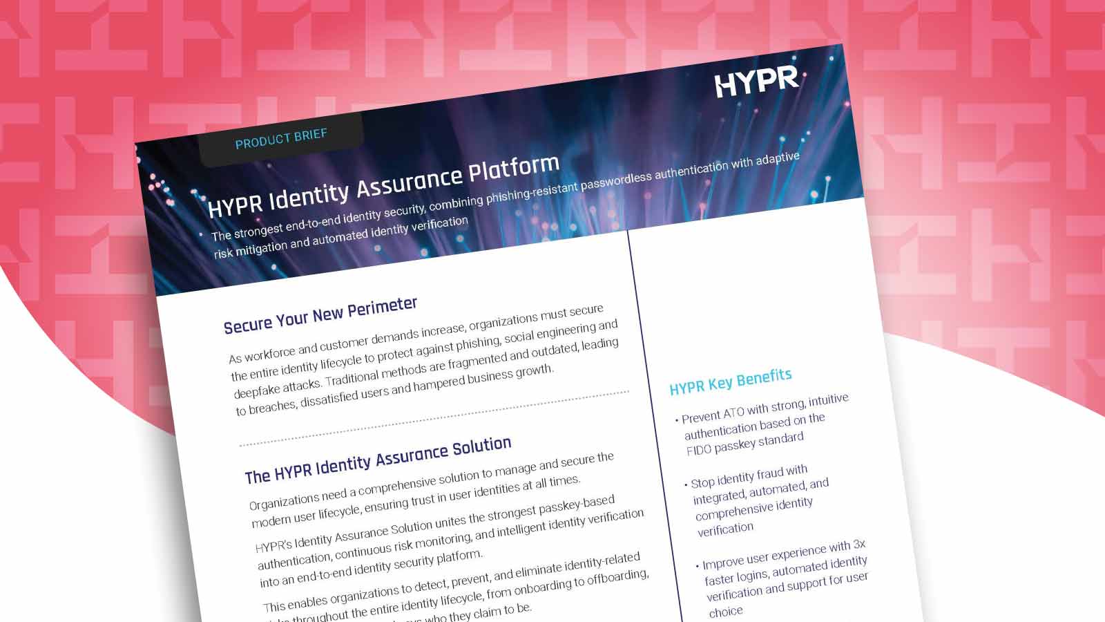 HYPR Identity Assurance Overview Brief | HYPR